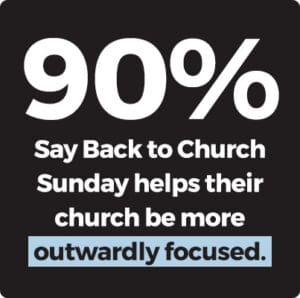 Back to Church Sunday – Join the Movement!